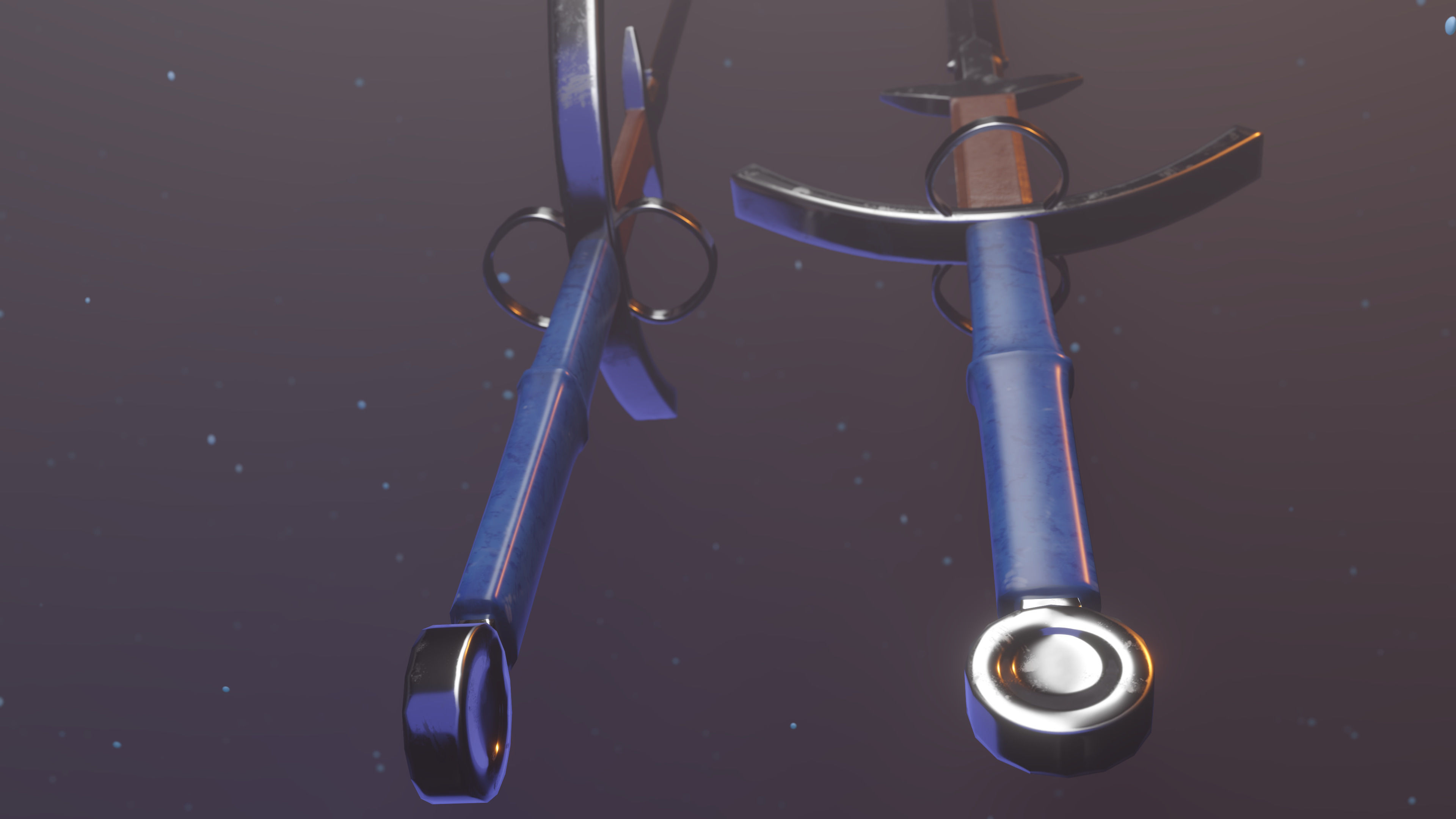 3D model Medieval Zweihander sword VR / AR / low-poly | CGTrader