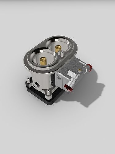 G Series Race Split Dominator Carb 3D model 3D printable | CGTrader