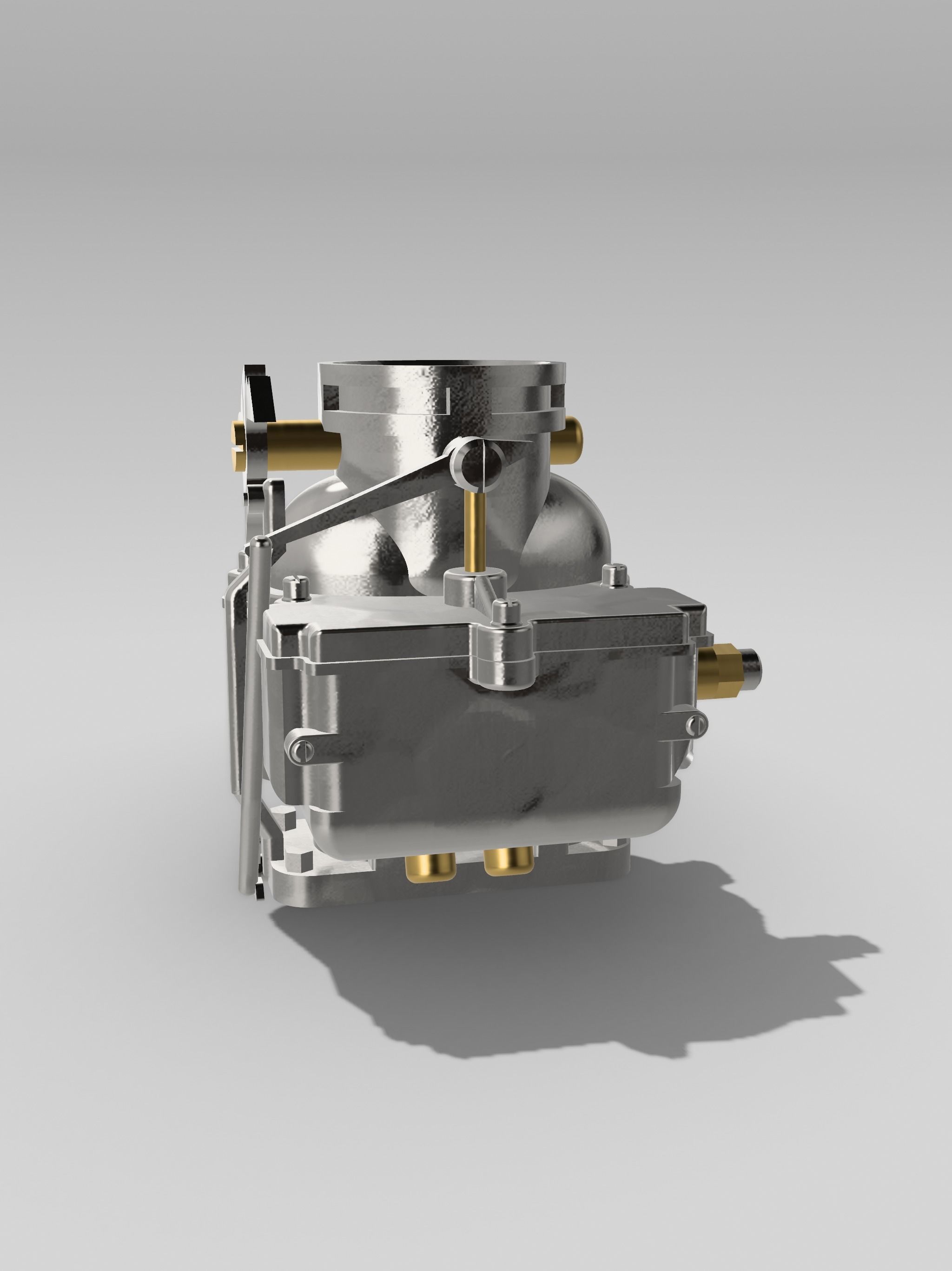 Stromberg 97 Carb 3D model 3D printable | CGTrader