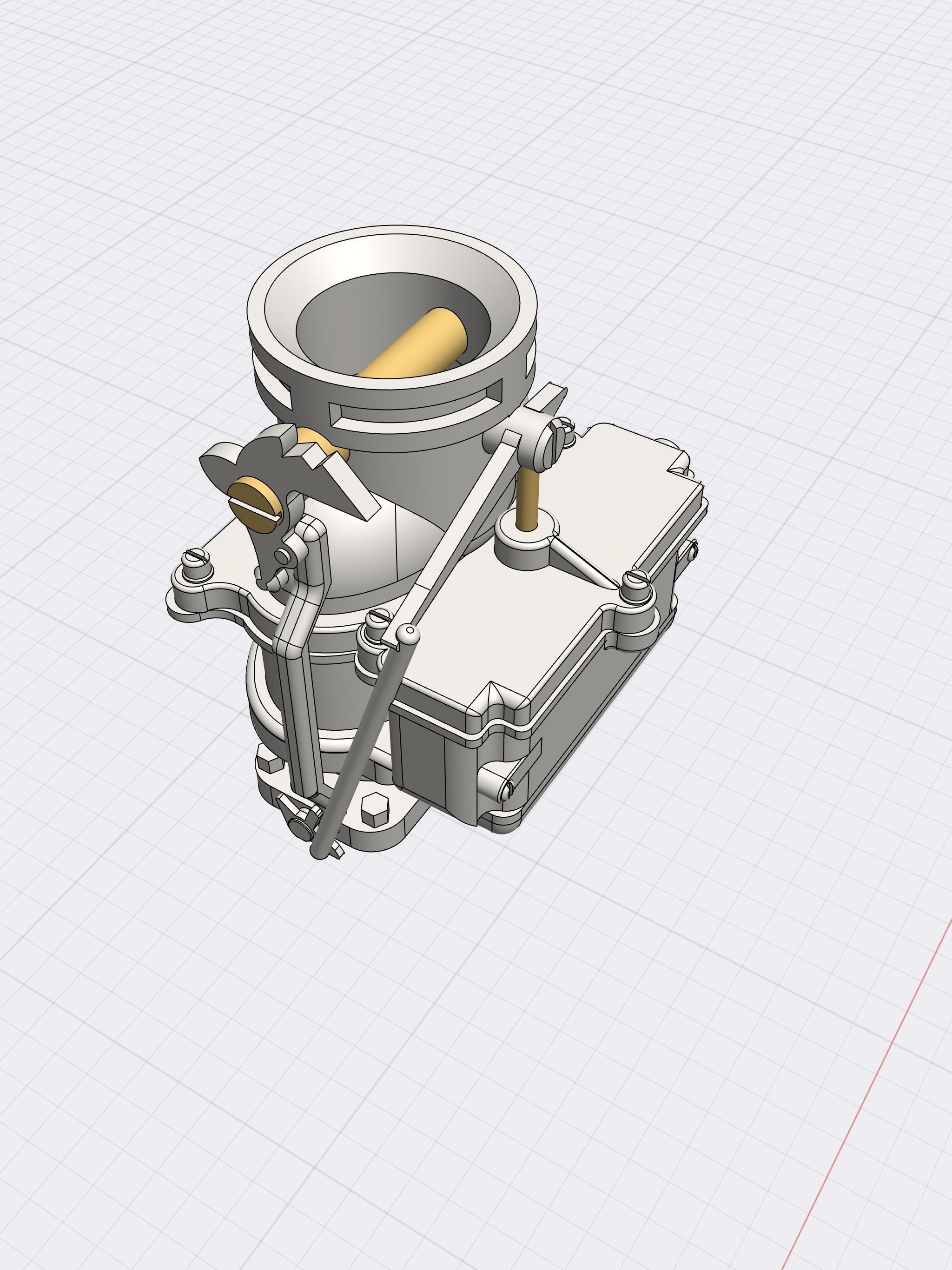 Stromberg 97 Carb 3D model 3D printable | CGTrader