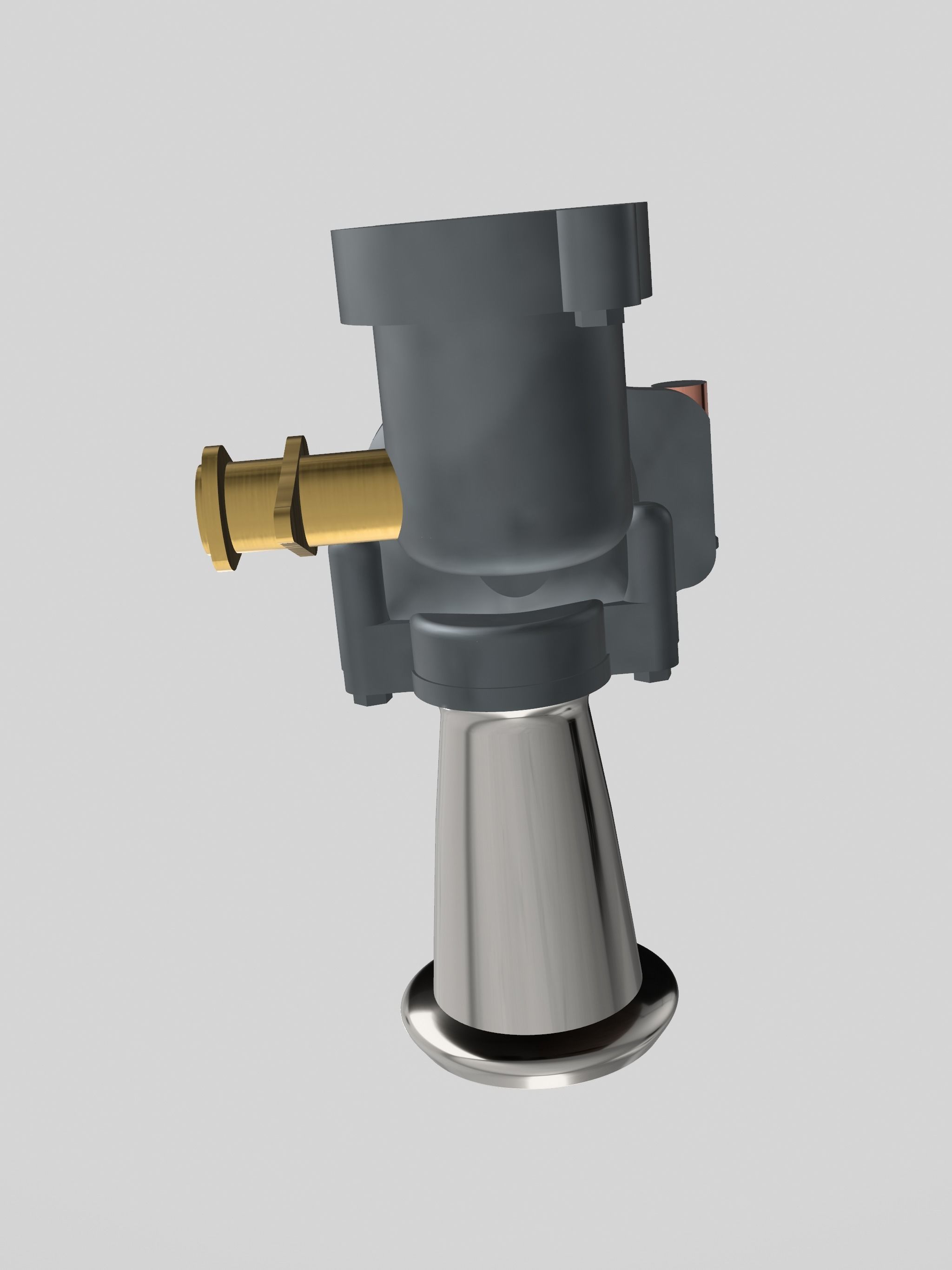 SU Carb with trumpet 3D model 3D printable | CGTrader