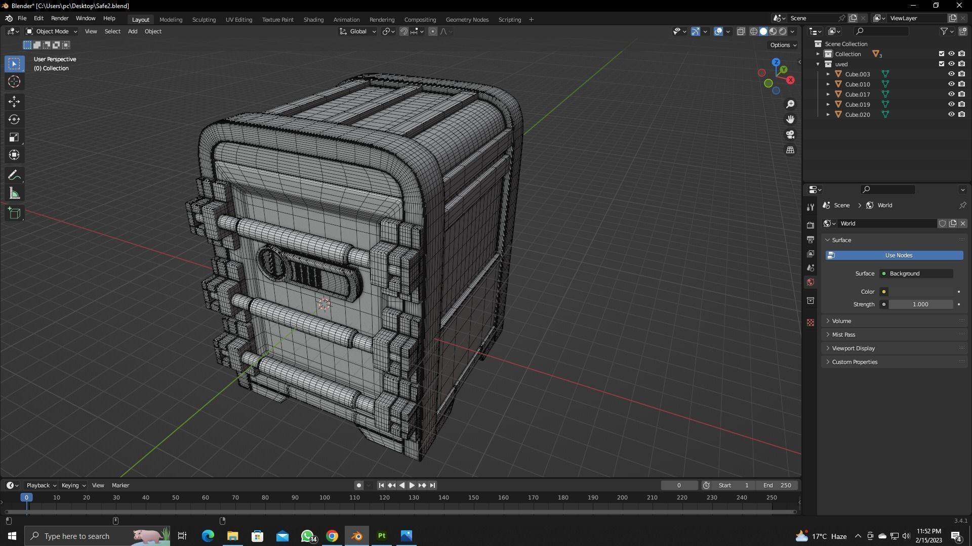 Scifi Safe 3D model | CGTrader