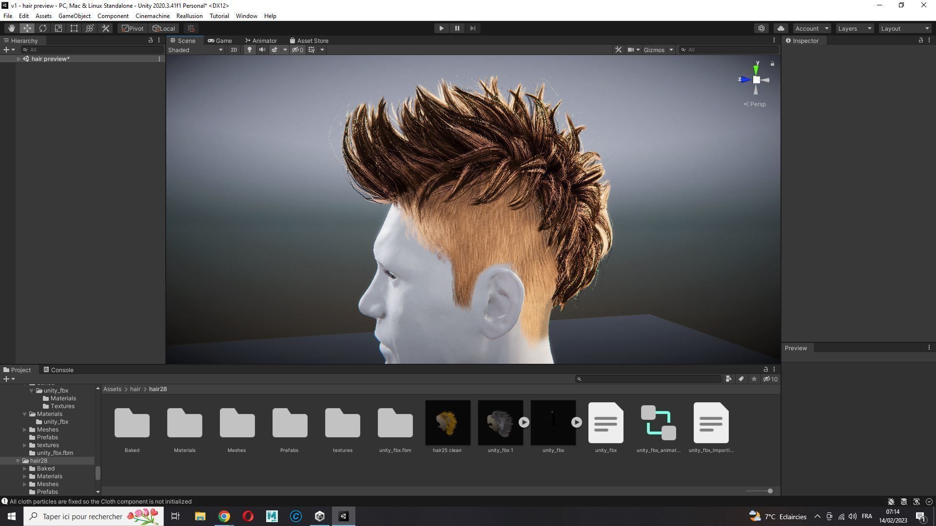 3D model Realistic Hair hawk cyberpunk VR / AR / low-poly | CGTrader