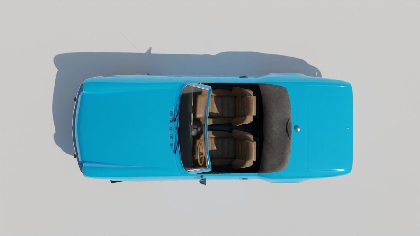 SpitFire 3D Rigged Car Full Auto Rig Fully customizable 3D model rigged ...