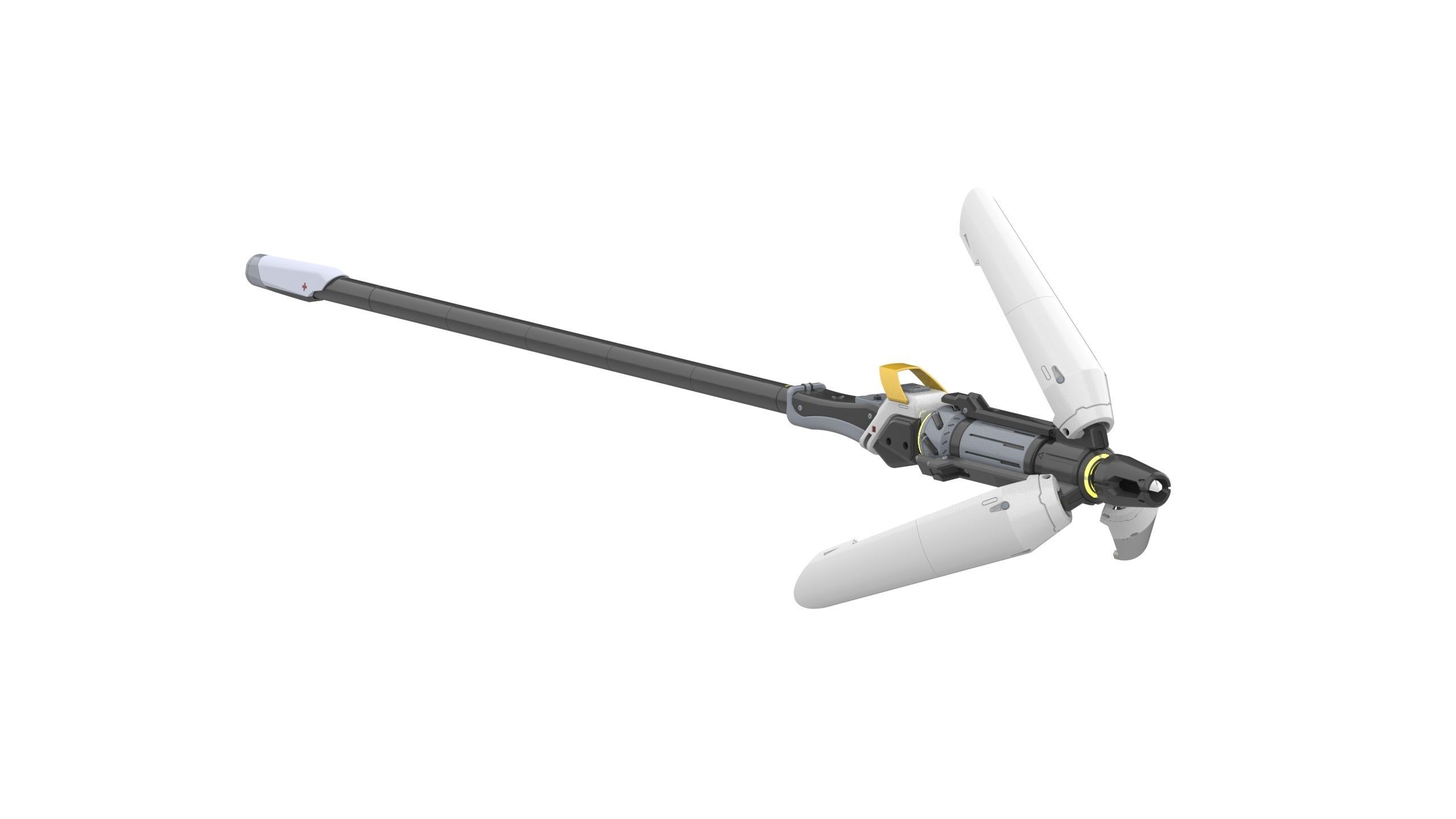 Mercy Caduceus Staff - Overwatch - Commercial - Printable - STL 3D ...