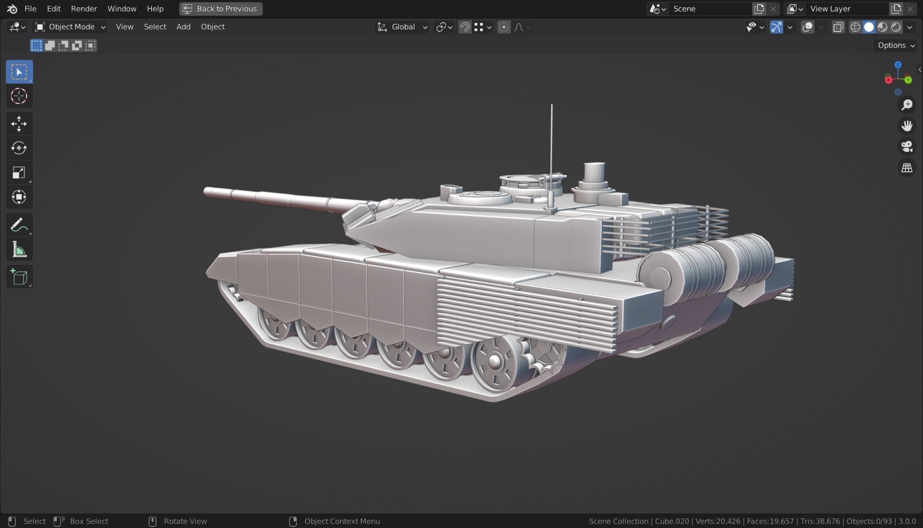 3D model T90 TANK BASE MESH VR / AR / low-poly | CGTrader