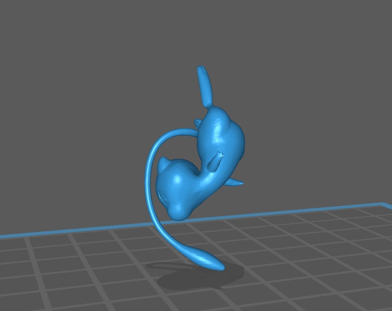 Mew pokemon 3D print model 3D model 3D printable | CGTrader