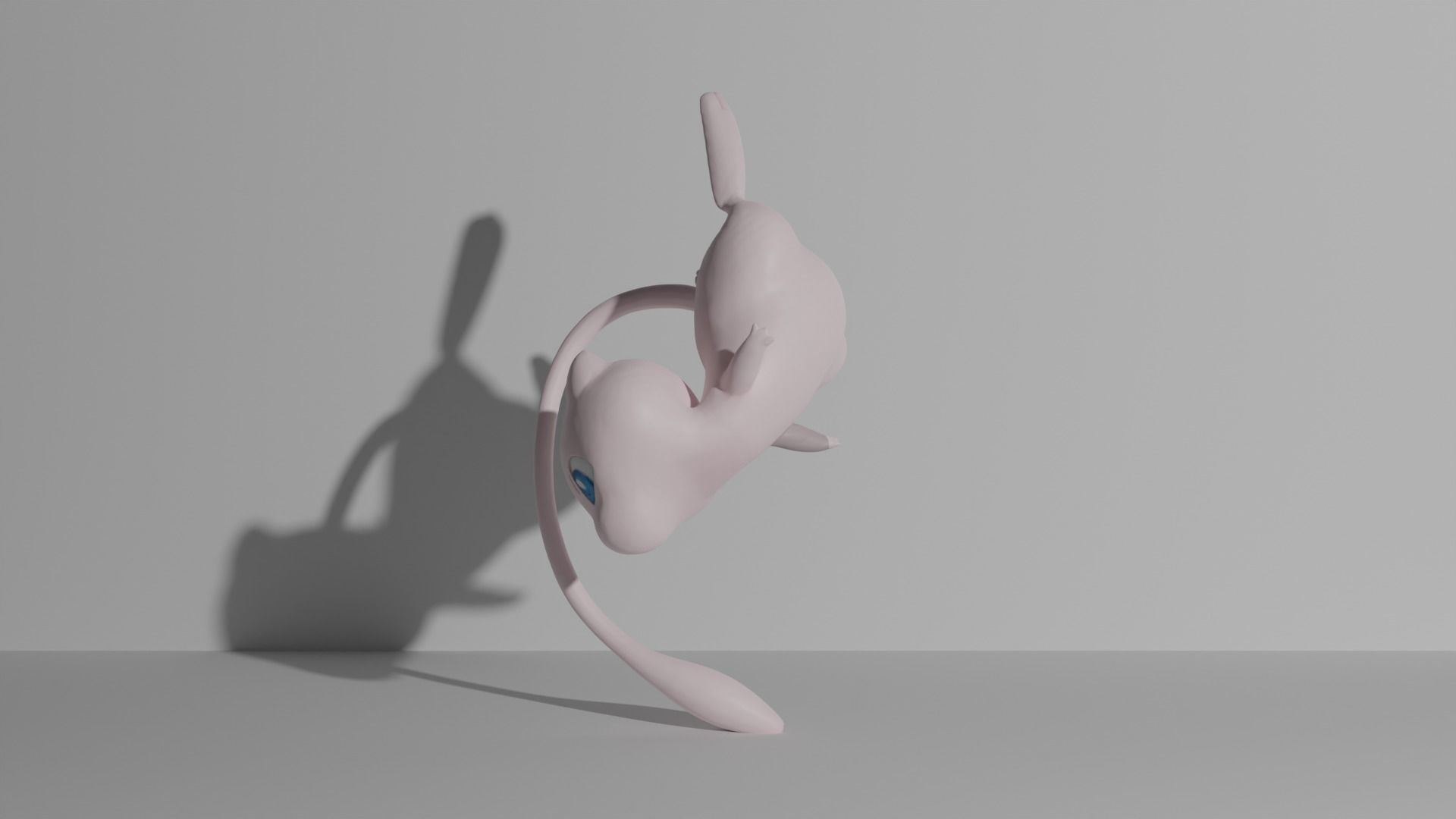 Mew pokemon 3D print model 3D model 3D printable | CGTrader