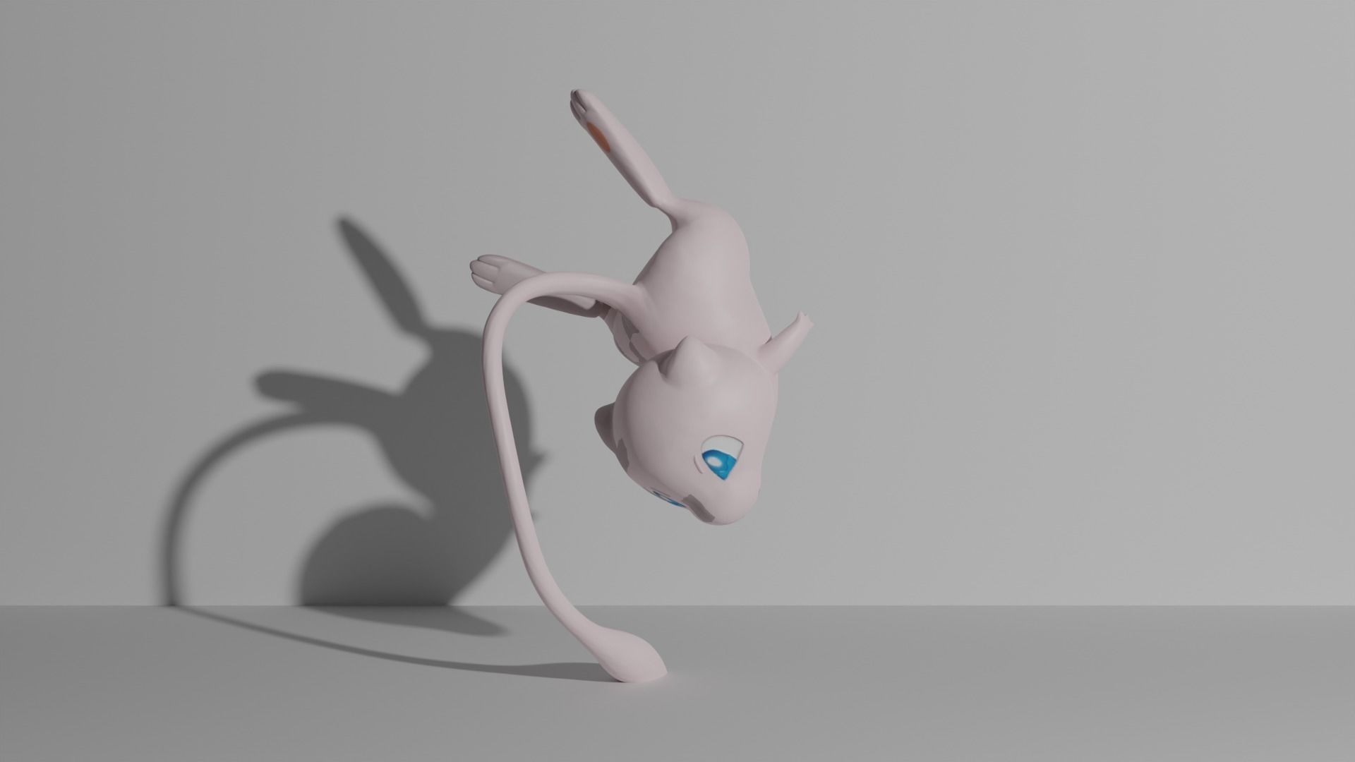 Mew pokemon 3D print model 3D model 3D printable | CGTrader