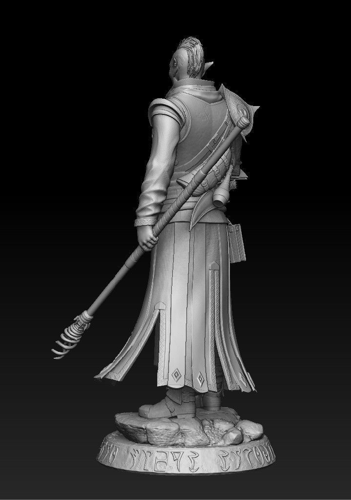 Dark Elf 3D model 3D printable | CGTrader