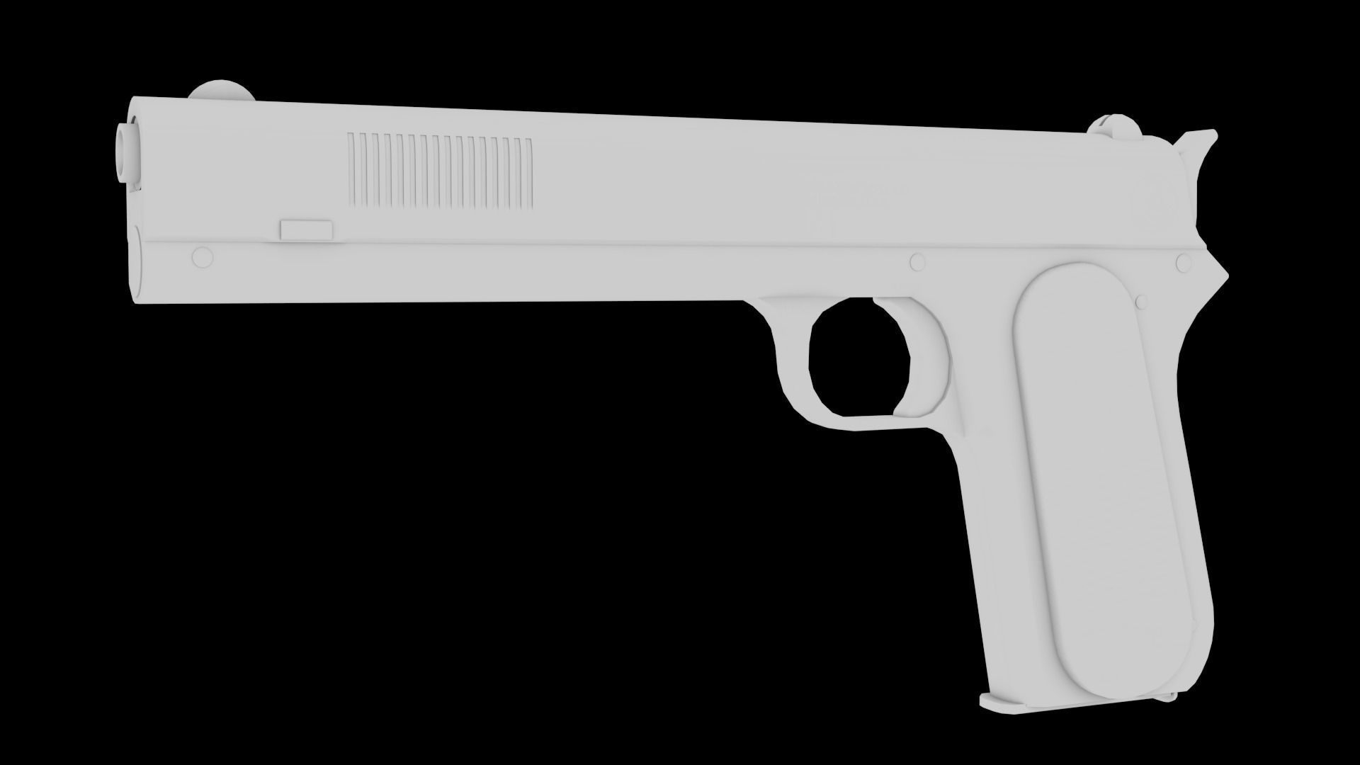 3D model Colt M1900 VR / AR / low-poly | CGTrader