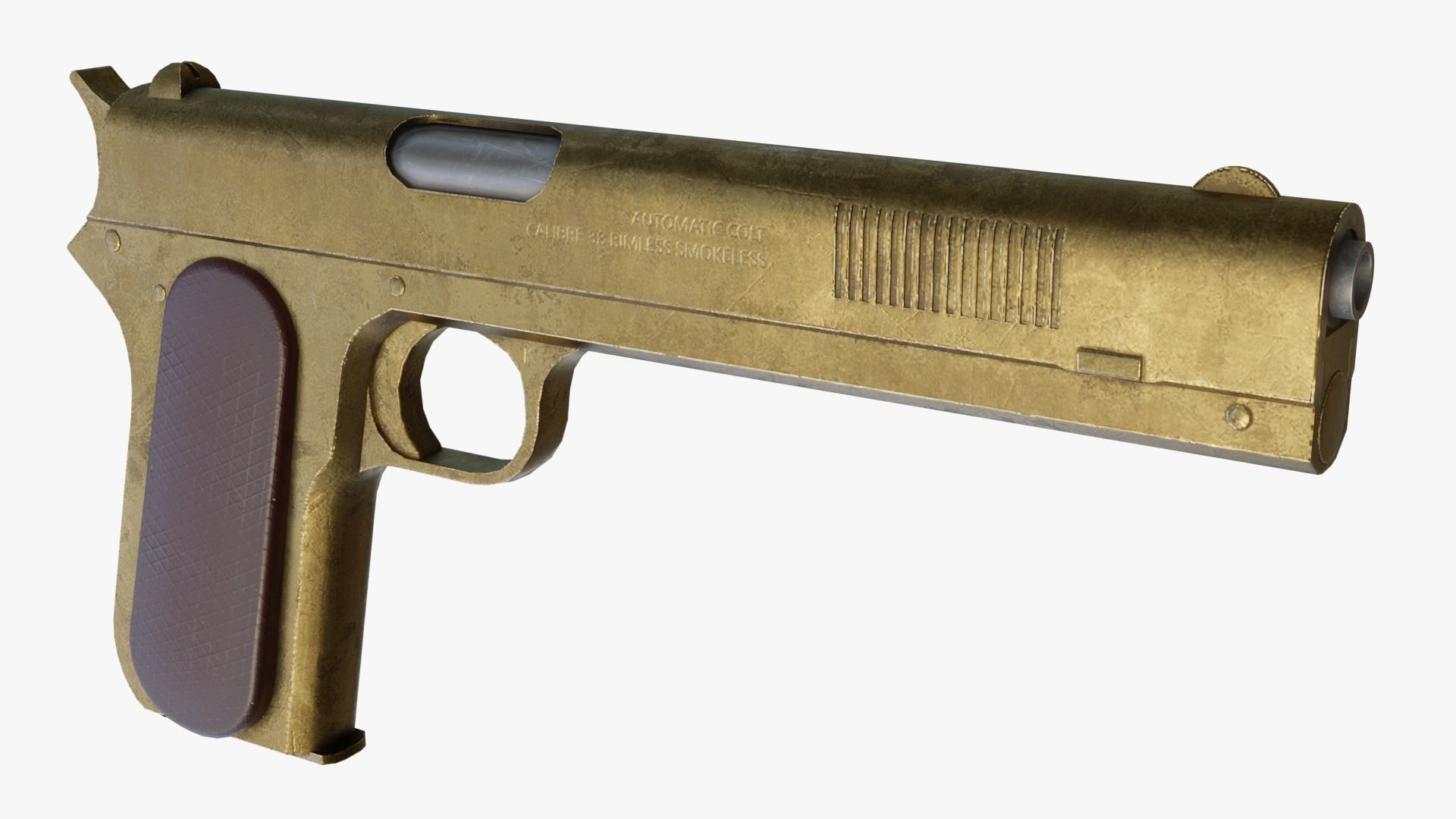 3D model Colt M1900 VR / AR / low-poly | CGTrader