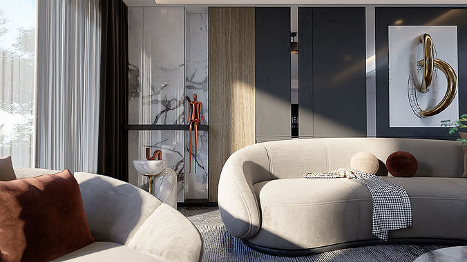 Interior Daylight 3D model | CGTrader