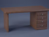 Stylized Office Desk free 3D model | CGTrader