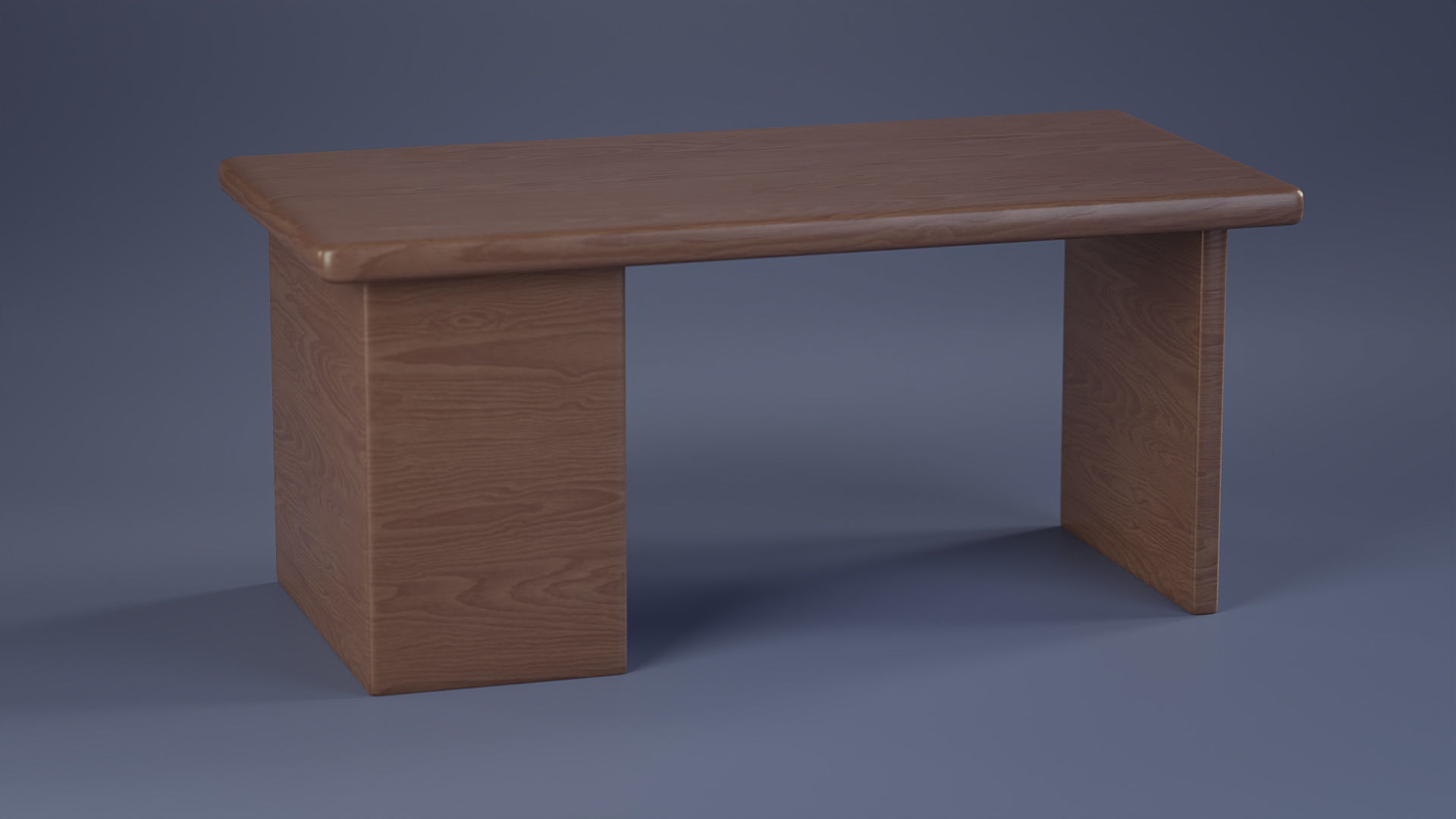 Stylized Office Desk free 3D model | CGTrader