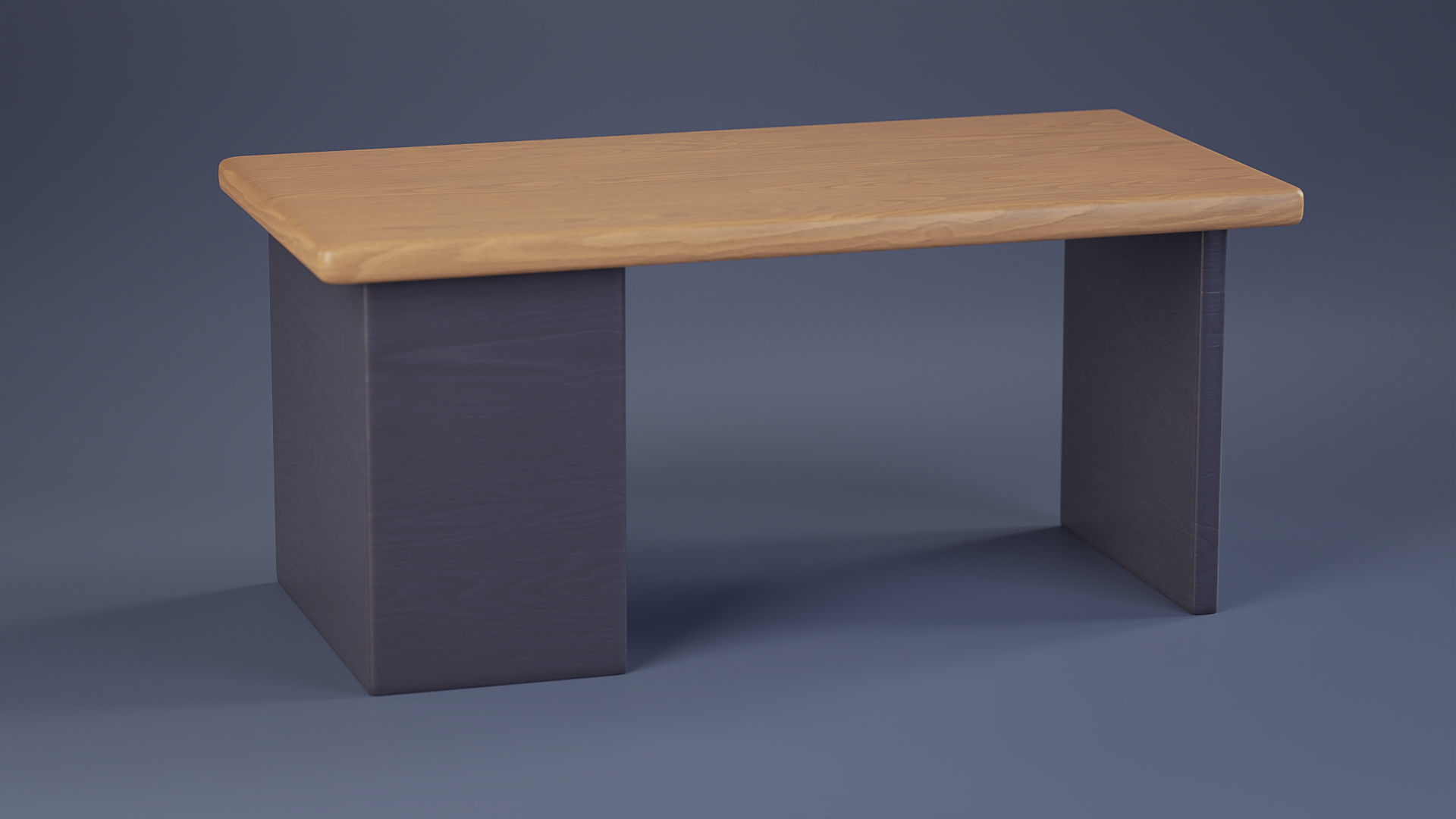 Stylized Office Desk free 3D model | CGTrader
