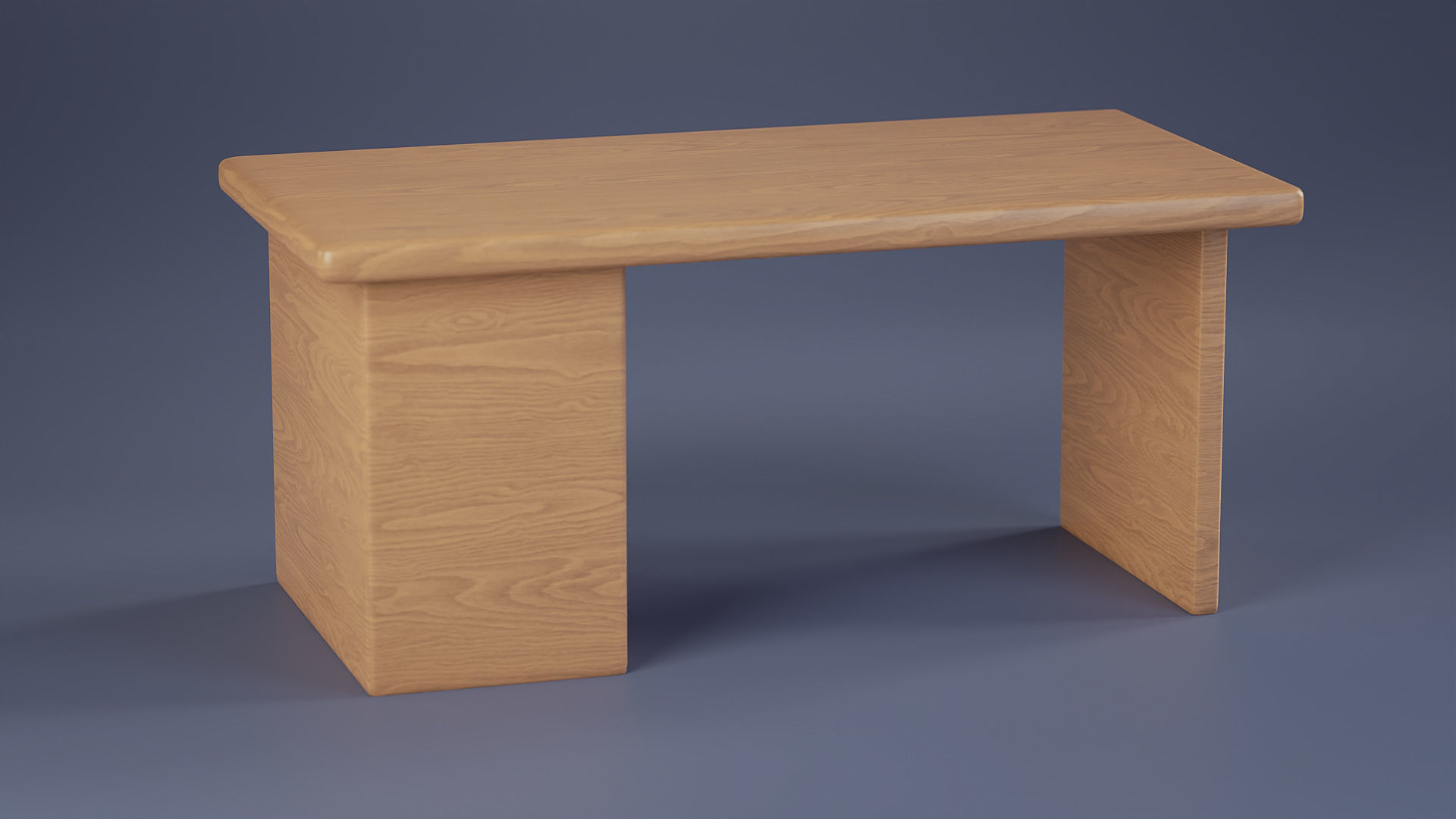 Stylized Office Desk free 3D model | CGTrader