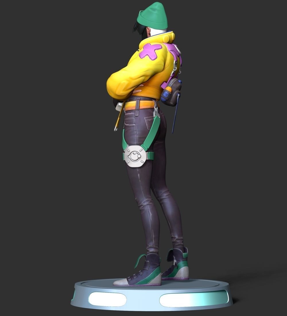 Killjoy - Valorant 3D model 3D printable | CGTrader