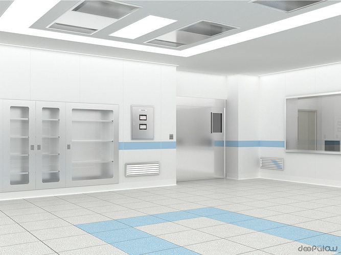 Hospital OR Room Simple 3D model | CGTrader