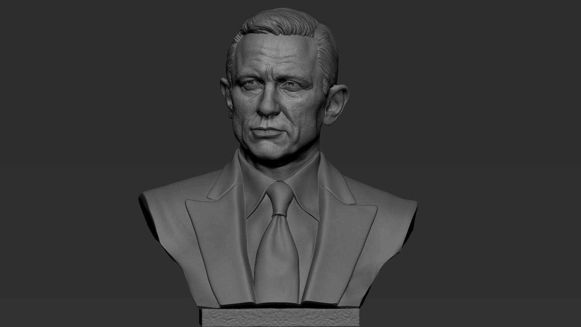 Daniel Craig 3D model 3D printable | CGTrader