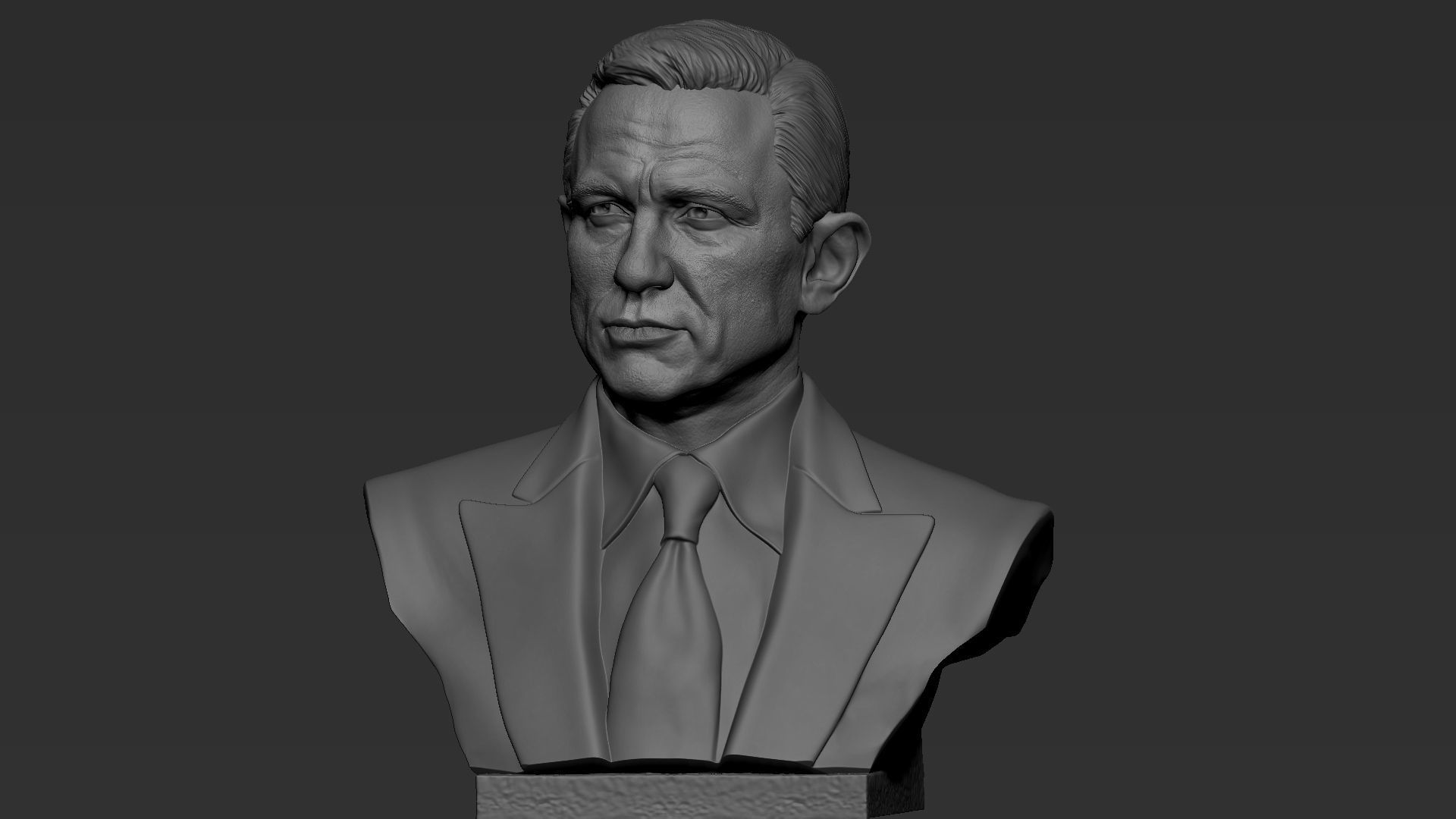 Daniel Craig 3D model 3D printable | CGTrader