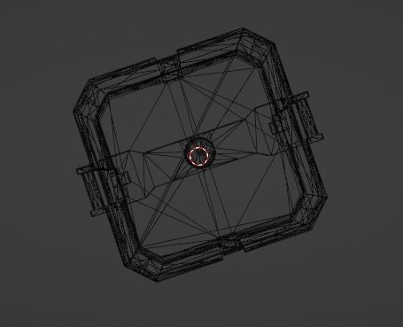 3D model Sci Fi Stylized Spaceship Box VR / AR / low-poly | CGTrader
