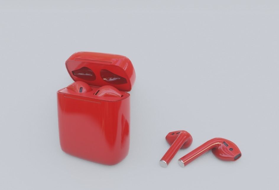 3D model Airpod apple airpods case VR / AR / low-poly | CGTrader