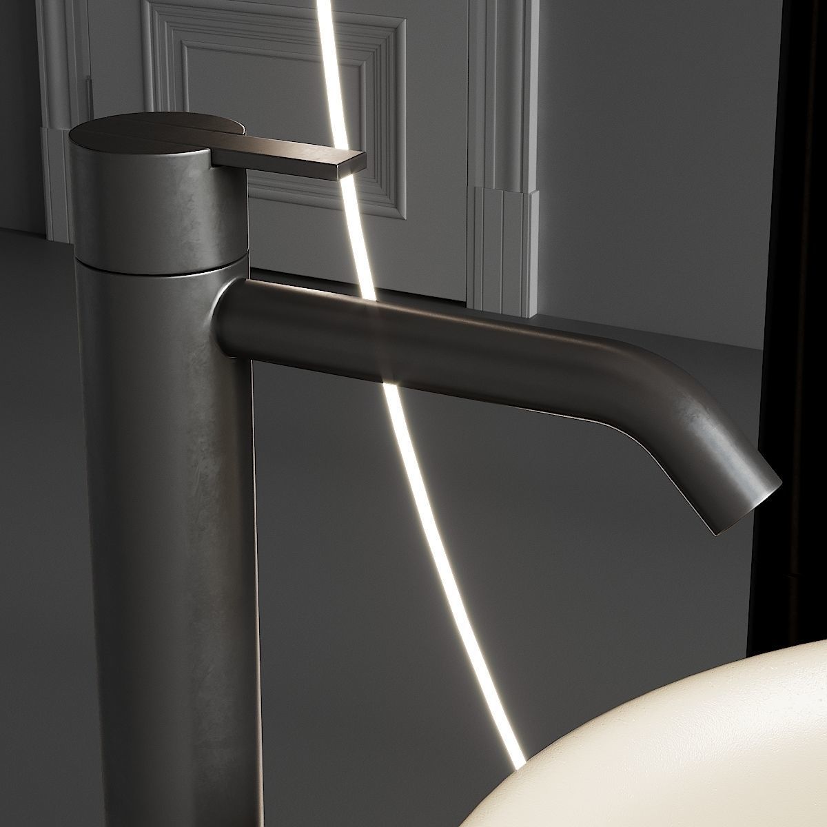 Inbani Heritage Vanity Unit Set 1 3D model | CGTrader