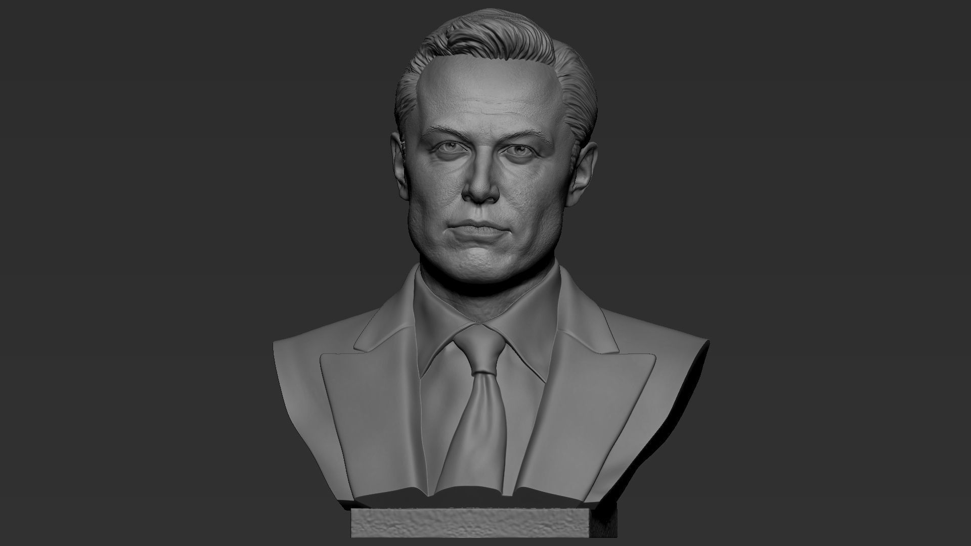 Elon Musk 3D model 3D printable | CGTrader