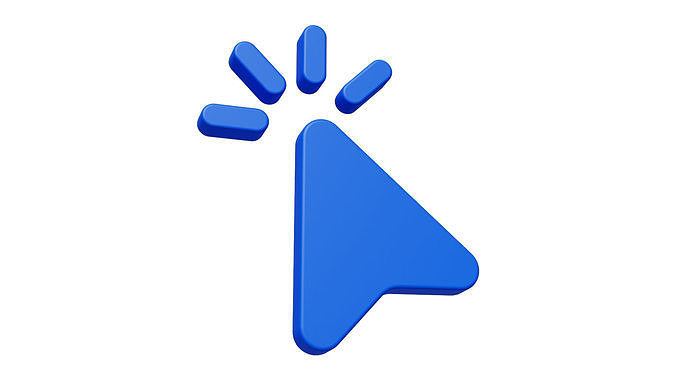 3D model Cursor icon VR / AR / low-poly | CGTrader
