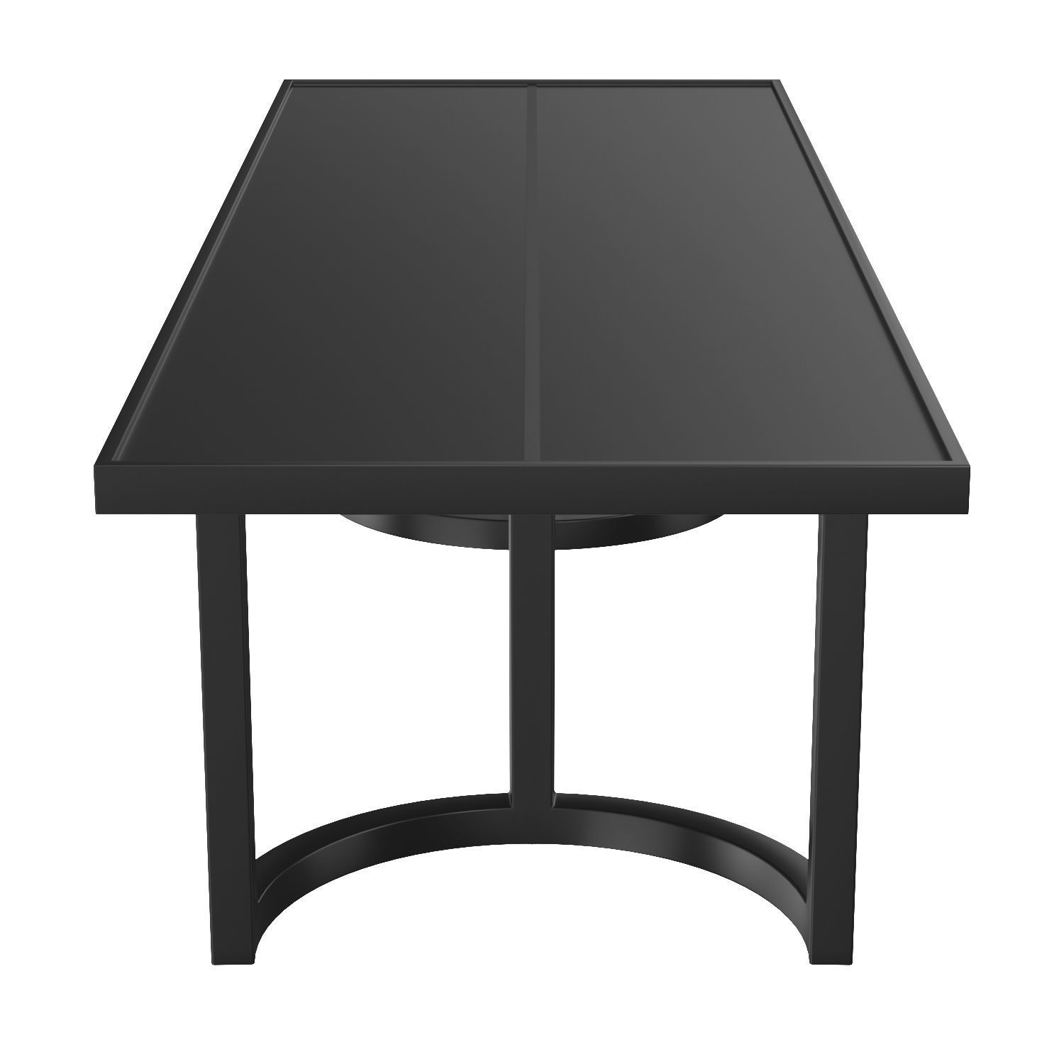 Portofino Aluminum Rectangular Dining Table 3D model | CGTrader