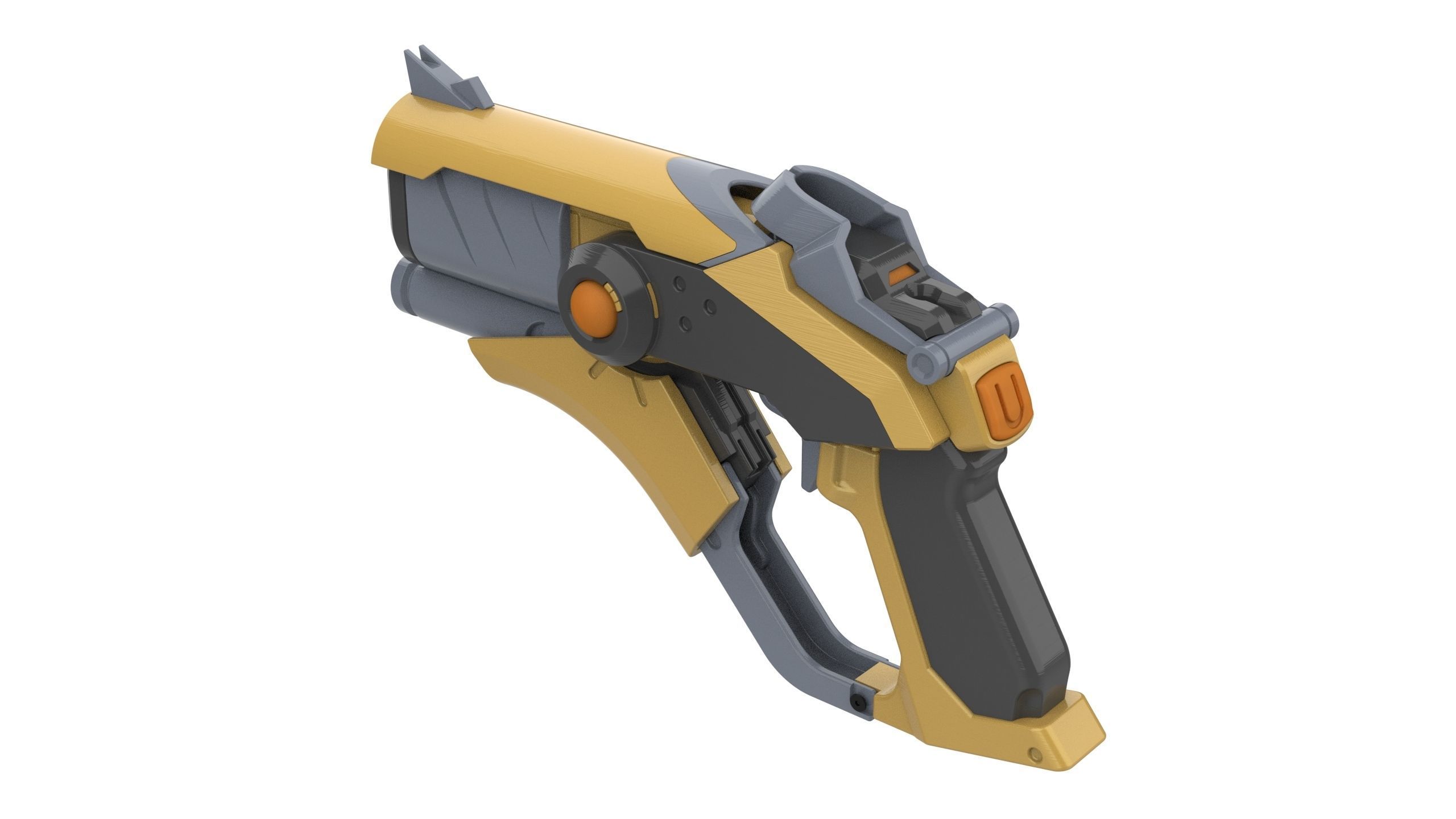 Mercy Blaster Devil Skin - Overwatch - Commercial - STL 3D model 3D ...