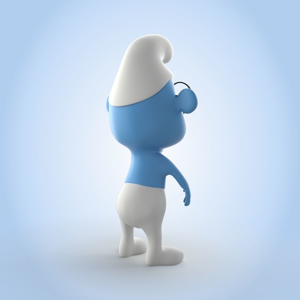 Brainy Smurf 3D model | CGTrader