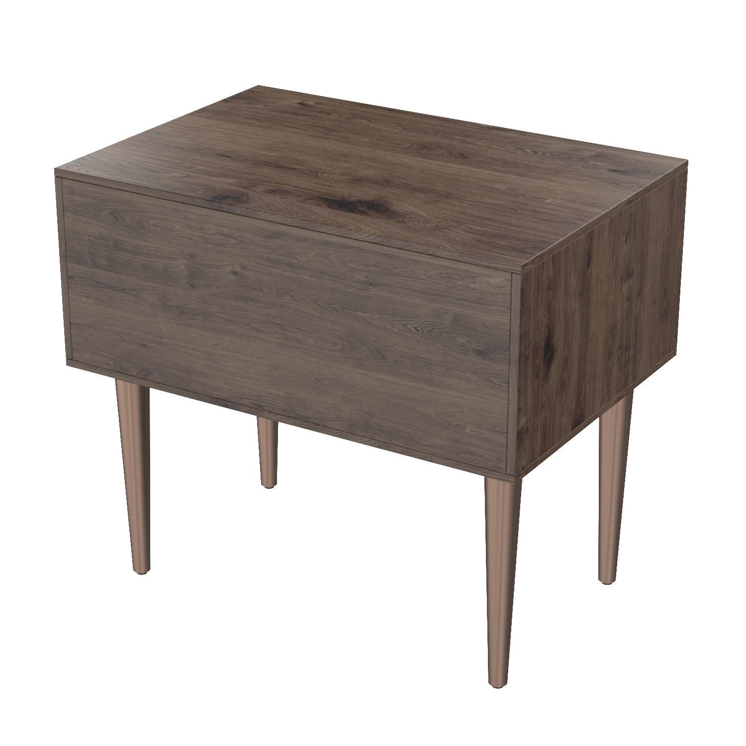 Greyson Nightstand Smoke Acacia 3D model | CGTrader
