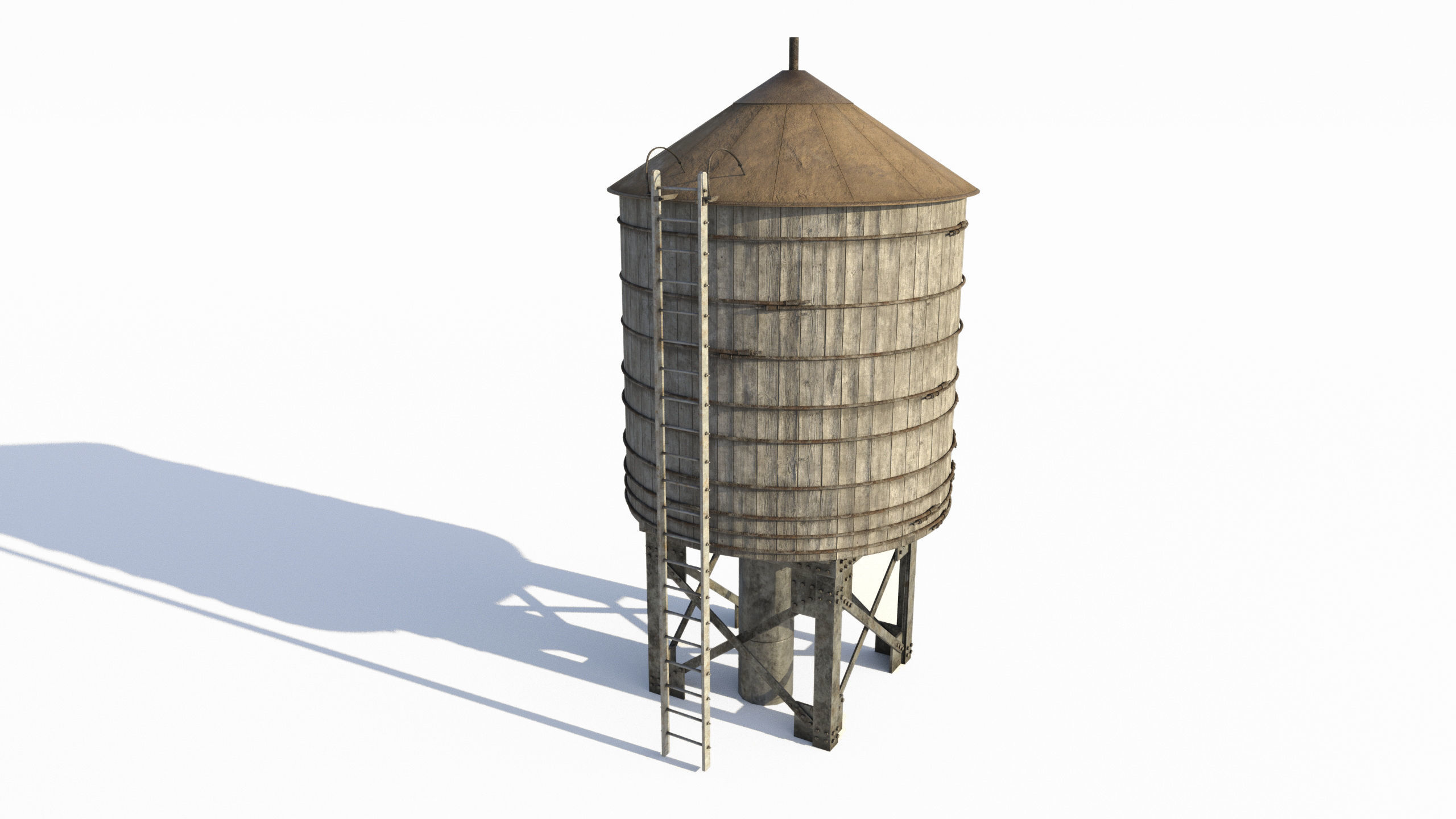 Water Tanks 3D model | CGTrader