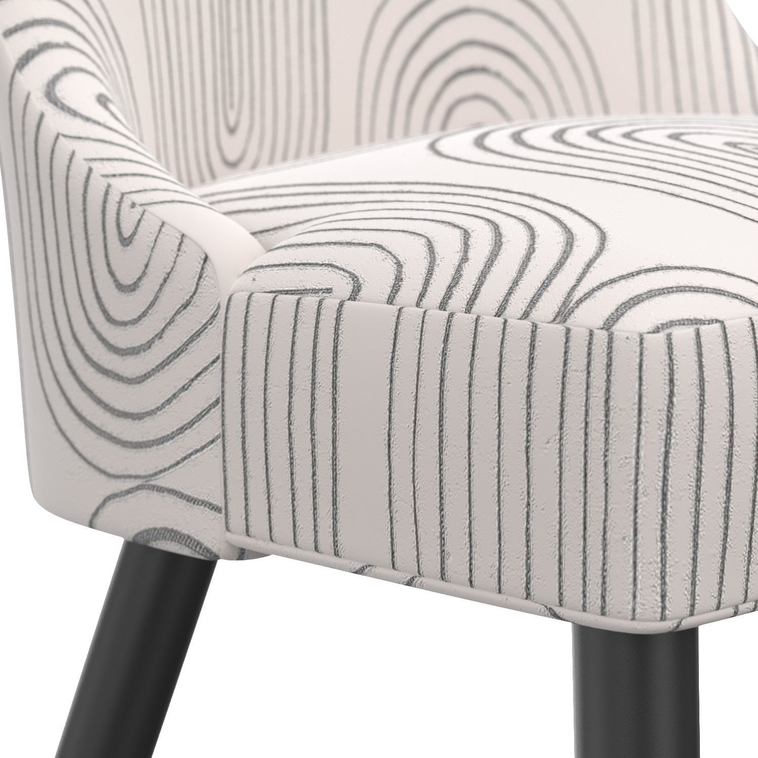Geller Modern Dining Chair in Patterns 3D model | CGTrader