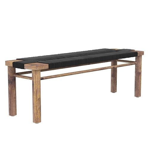 Four Hands Shona Bench 3D model | CGTrader