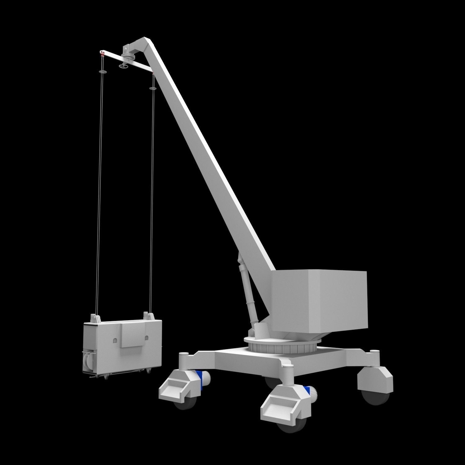 Crane medical 3D model | CGTrader