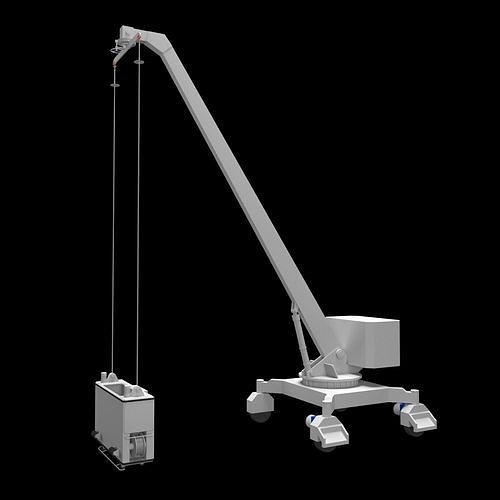Crane medical 3D model | CGTrader