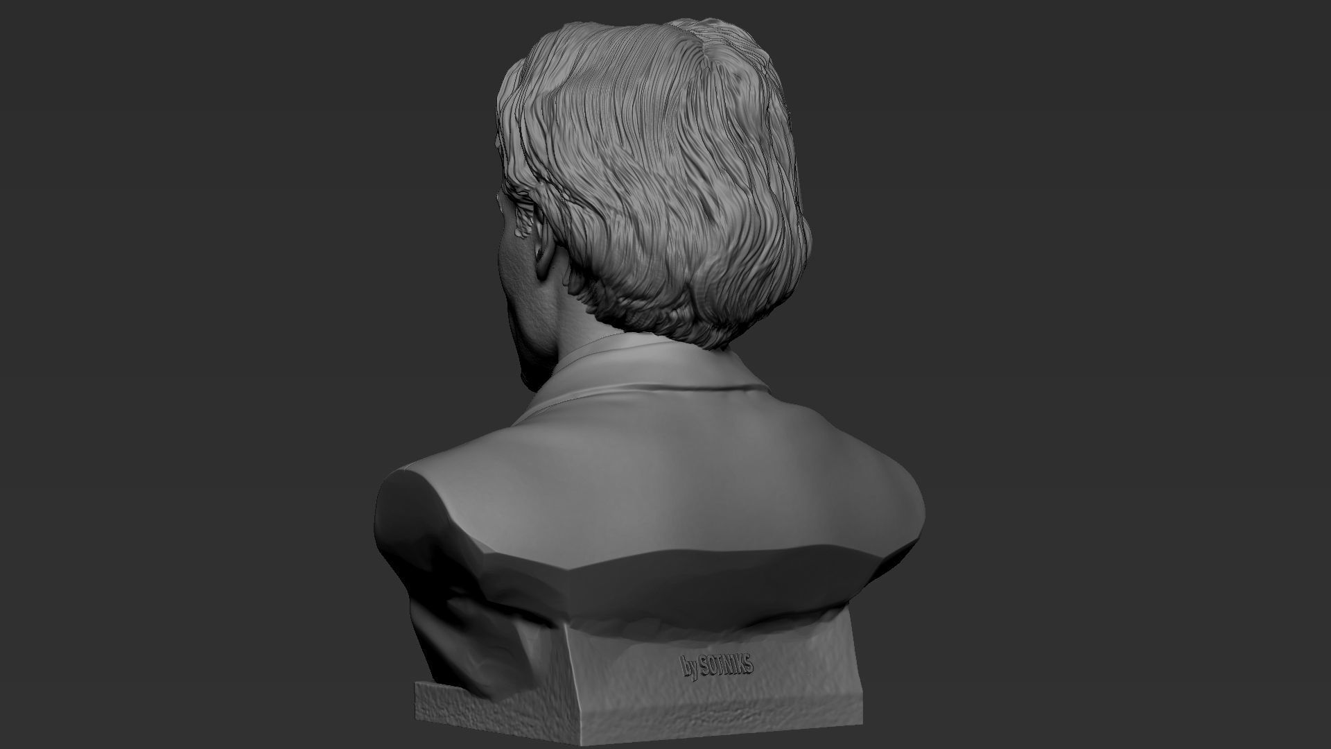 Johnny Depp 3D model 3D printable | CGTrader