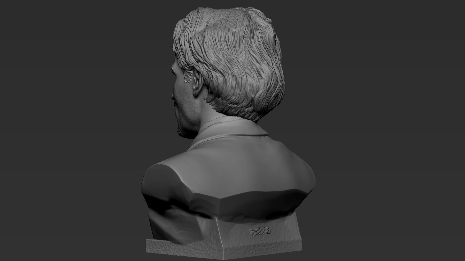 Johnny Depp 3D model 3D printable | CGTrader