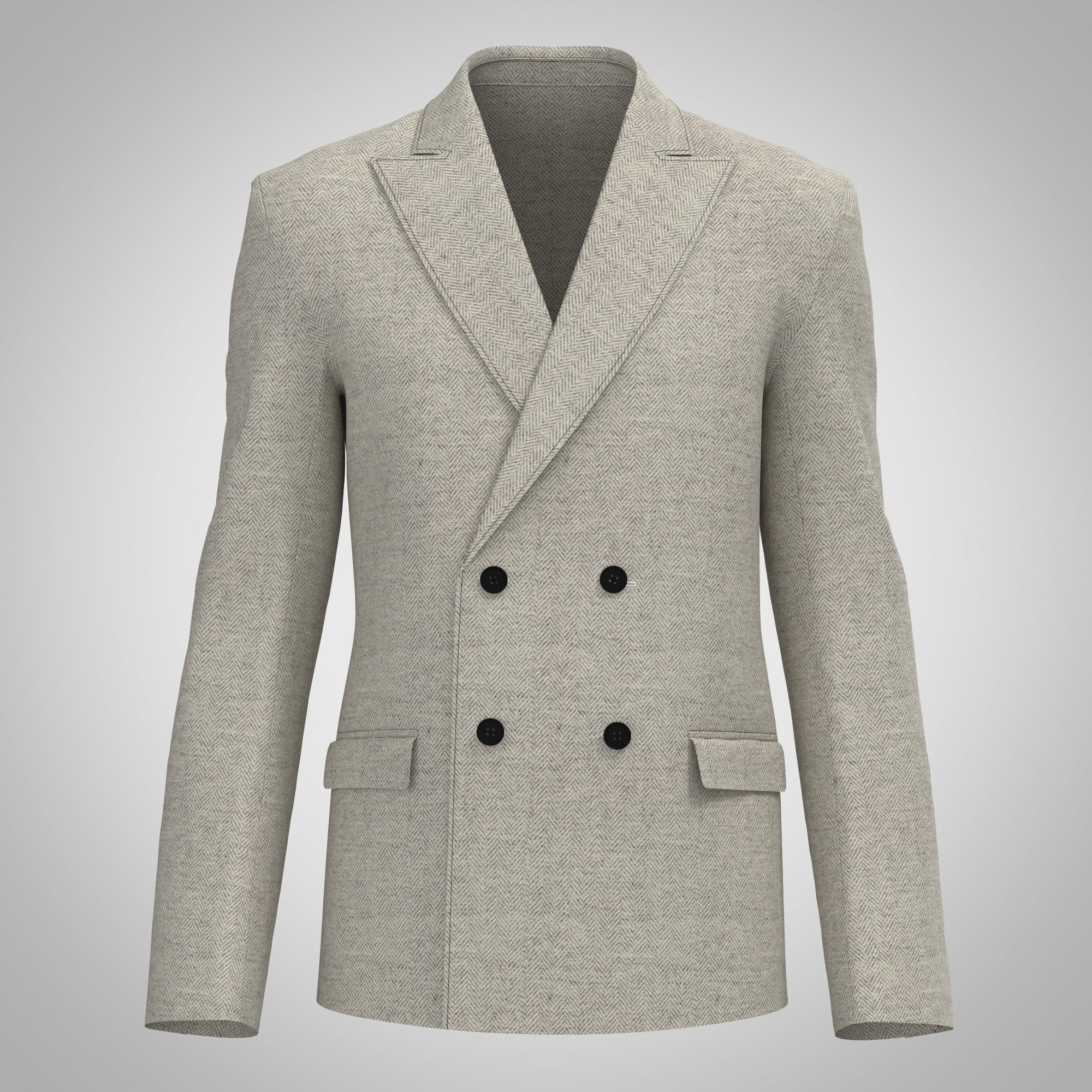 3D model mens blazer VR / AR / low-poly | CGTrader