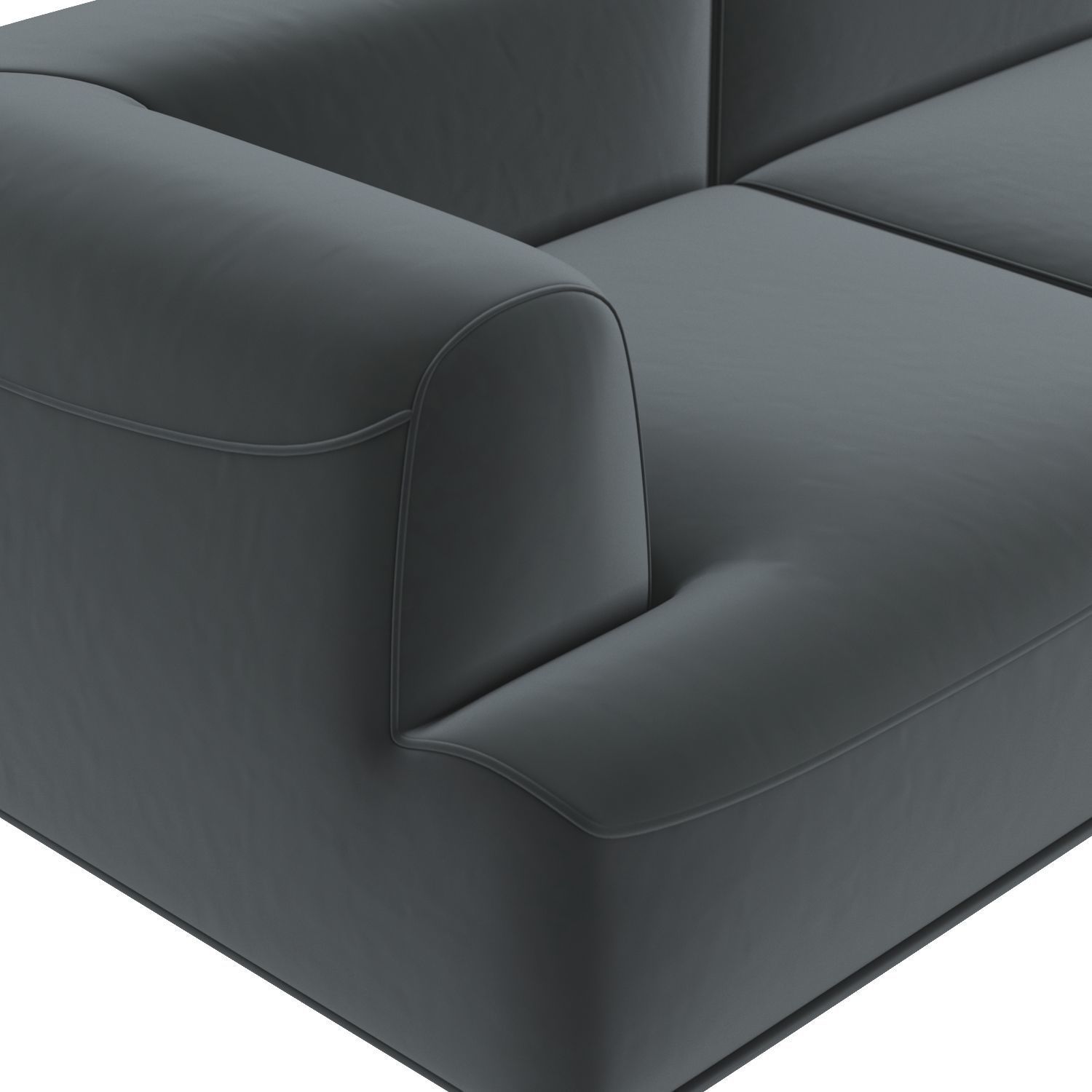 Darren Sectional Set-Smokescreen 3D model | CGTrader