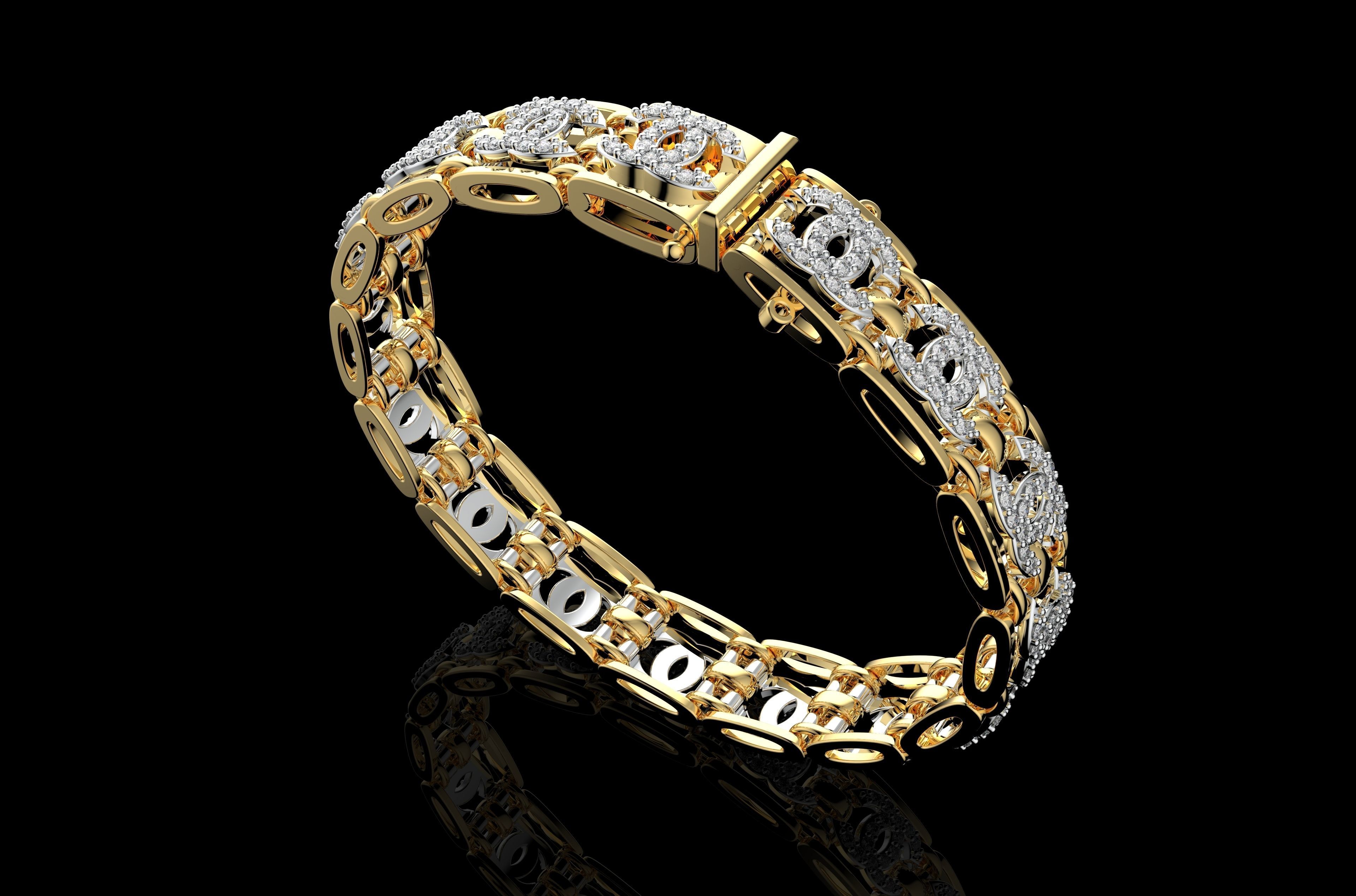 Gold N979 3D model 3D printable | CGTrader