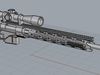 M2010 Enhanced Sniper Rifle rough model 3D model | CGTrader