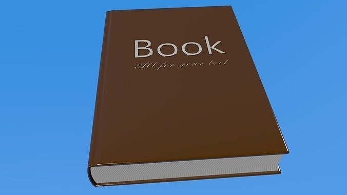 3D Book free 3D model | CGTrader