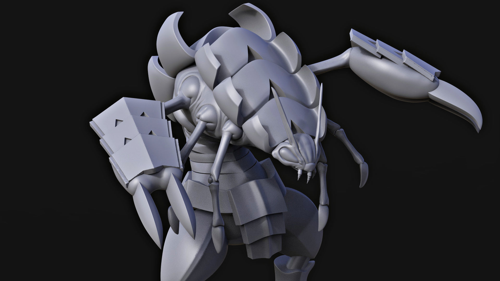 Golisopod - Pokemon Sun and Moon 3D model 3D printable | CGTrader