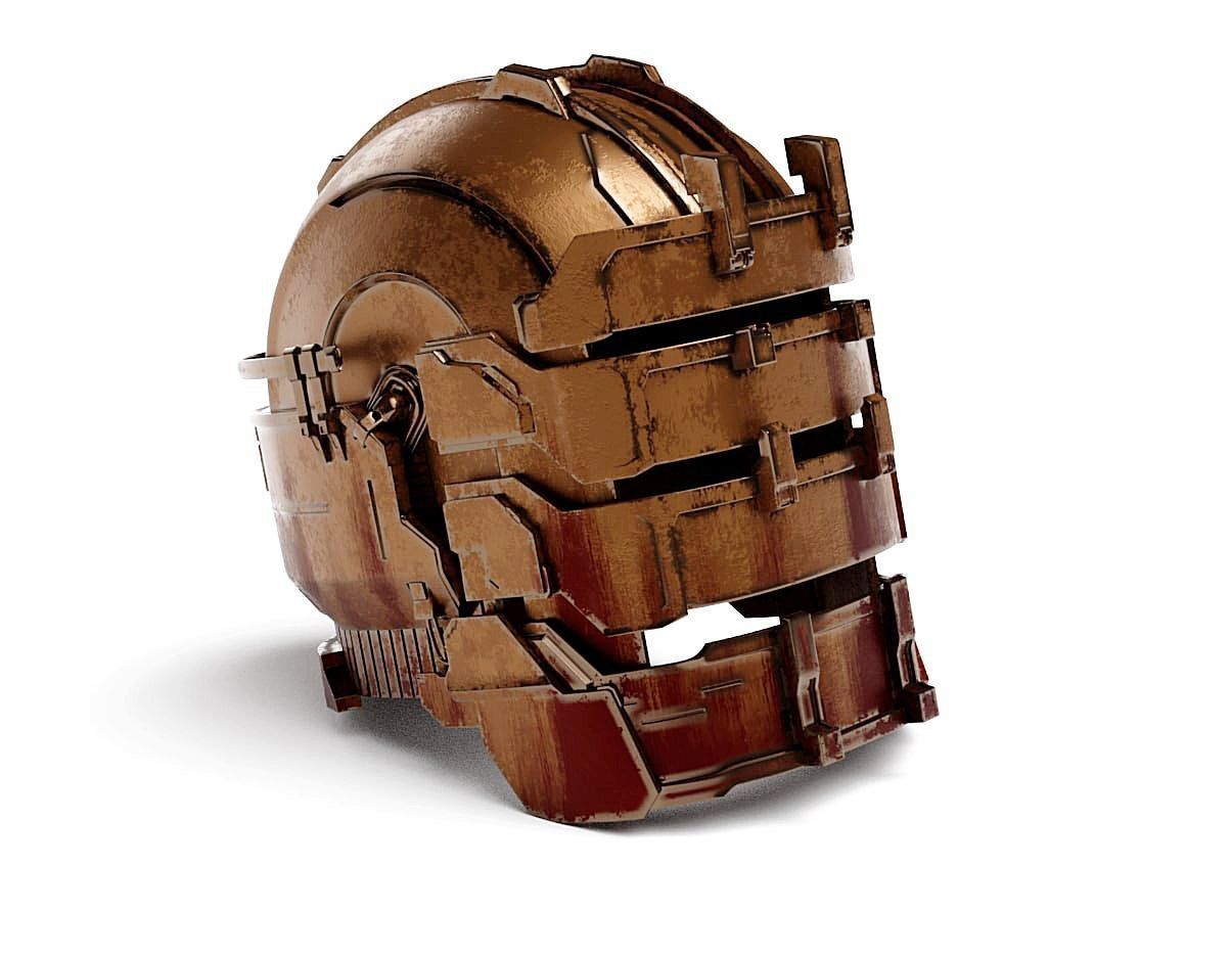Dead Space Remake 2023 - Helmet Isaac Clarke - exact replica 3D model ...