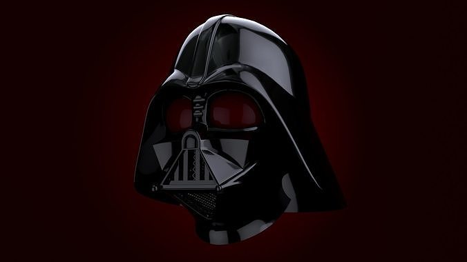 Darth Vader Head Mask free 3D model | CGTrader