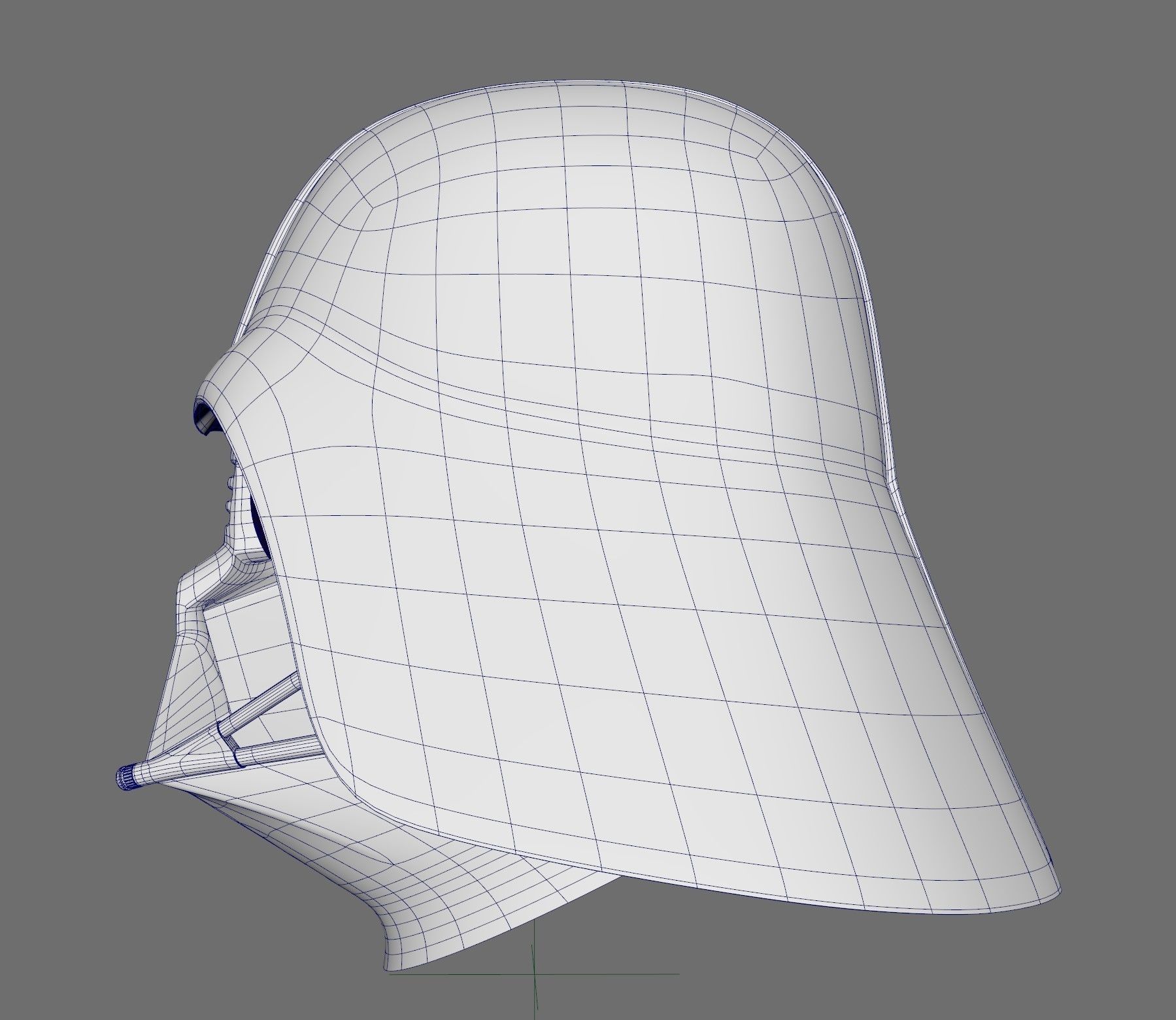 Darth Vader Head Mask free 3D model | CGTrader
